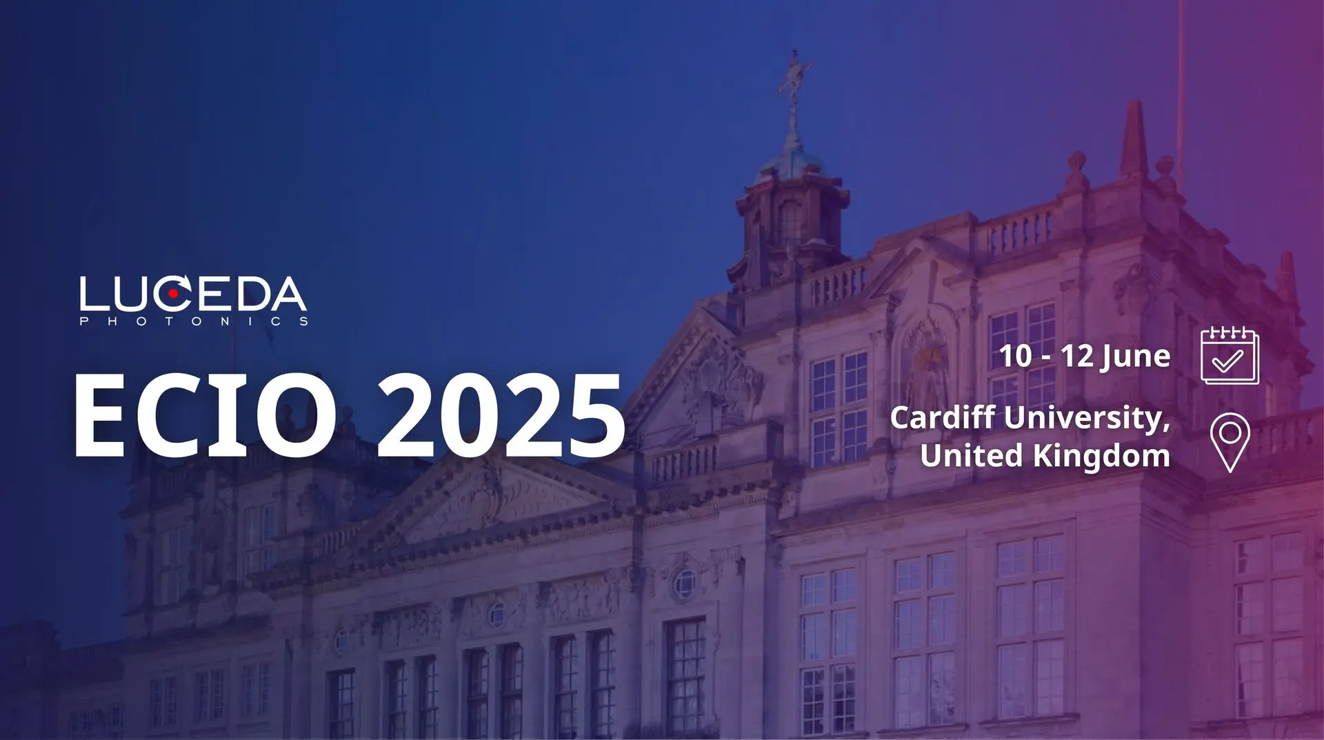 Meet Luceda at ECIO 2025 in United Kingdom! | Luceda Photonics